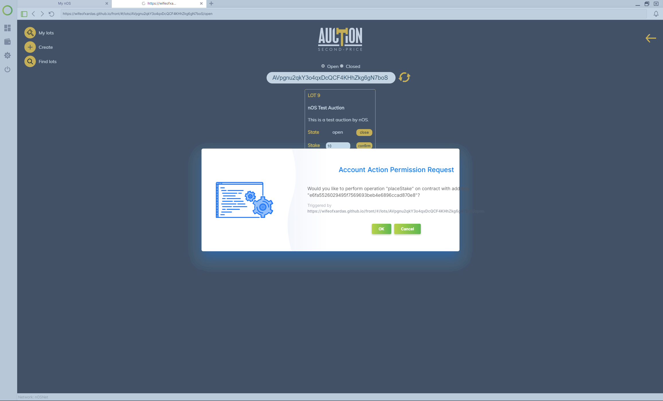 Odd tab behaviors on modal overlay · Issue #368 · nos/client · GitHub