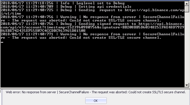 Web Error: No Response from server · Issue #71 · JKorf/Binance.Net · GitHub
