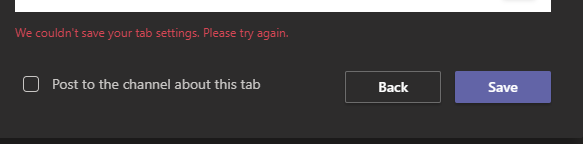 Bug: Cannot add our app tab to private channel. · Issue #399 · OfficeDev/microsoft-teams-library ...