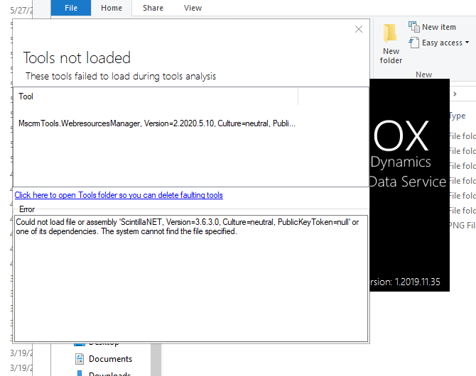 Error While Loading · Issue 96 · Mscrmtoolsmscrmtoolswebresourcesmanager · Github