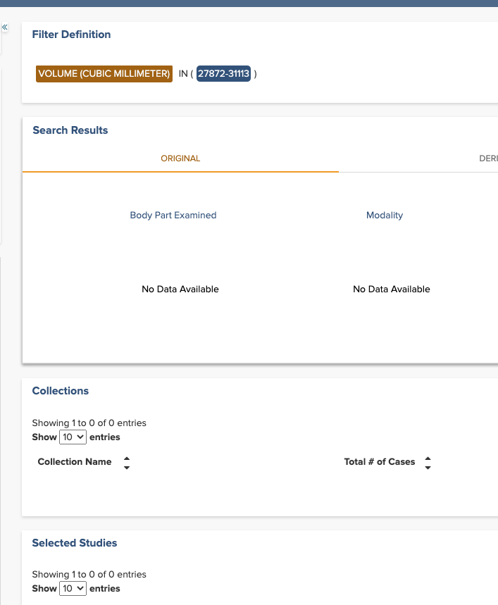 Debug and fix, or explain the behavior of the portal · Issue #423 · ImagingDataCommons/IDC ...
