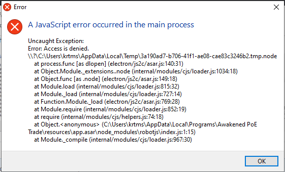 Bitdefender false positive · Issue #206 · SnosMe/awakened-poe-trade ...