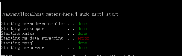 [BUG]启动后 ms-data-streaming无法启动 · Issue #453 · metersphere/metersphere · GitHub