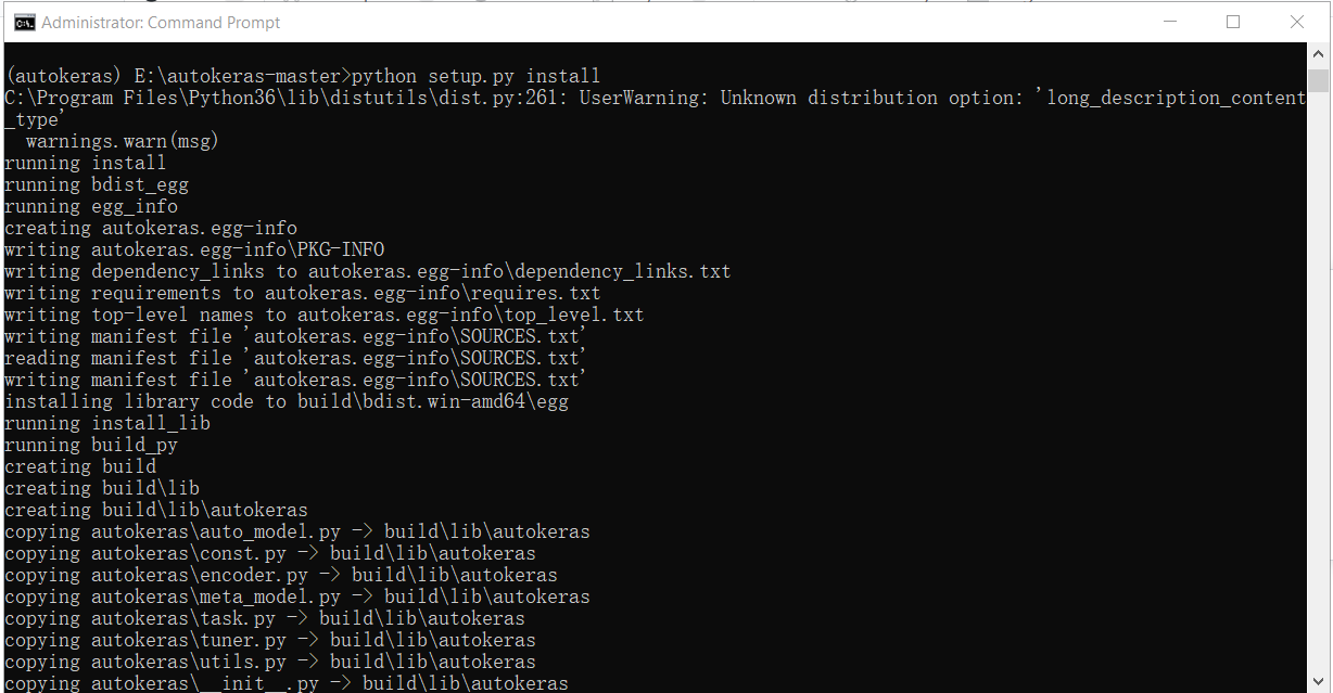 can't install autokeras · Issue #844 · keras-team/autokeras · GitHub