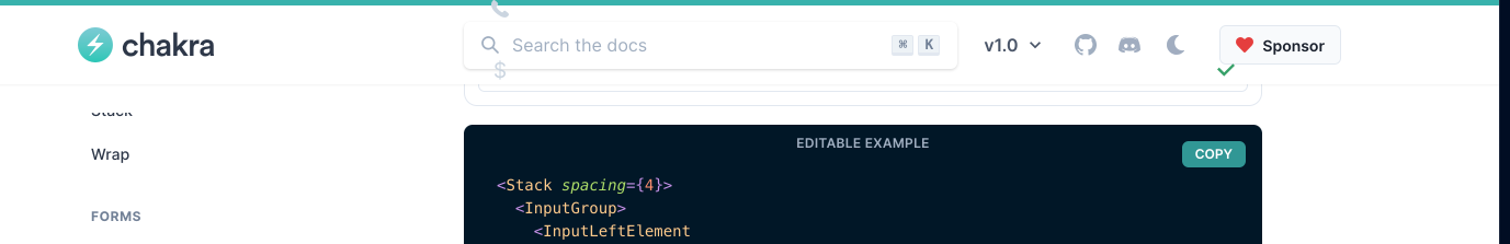 Icons overlap navbar within the Input docs page · Issue #3068 · chakra-ui/chakra-ui · GitHub