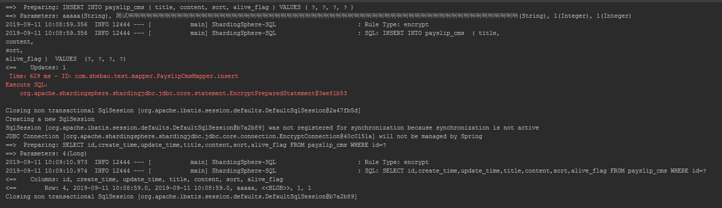 By Use EncryptDataSource the query with text column occurs error · Issue #3017 · apache ...