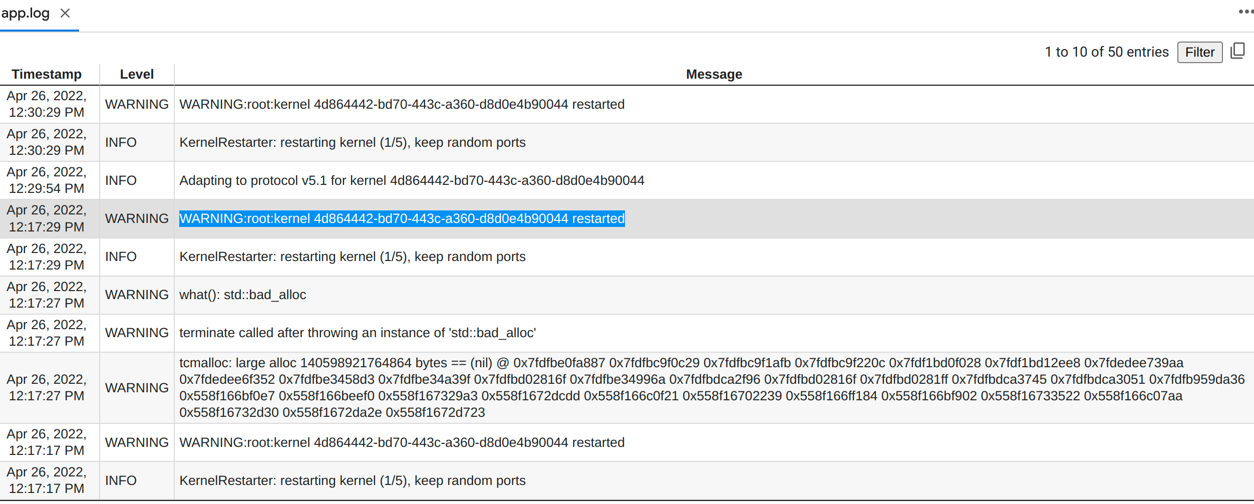 tcmalloc: large alloc 140113840283648 · Issue #2774 · googlecolab/colabtools · GitHub