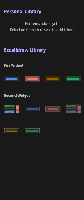 Feature Request Categorized Library Items · Issue 6217 · Excalidrawexcalidraw · Github