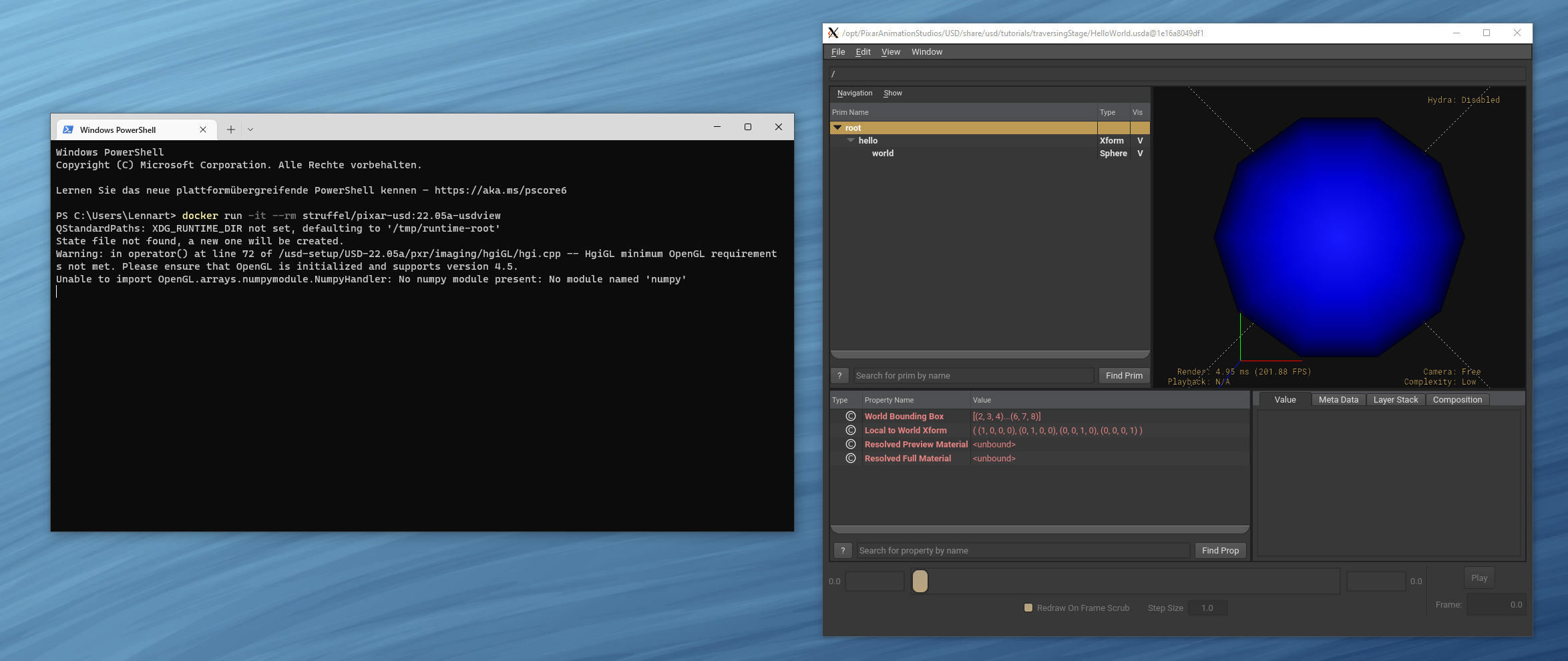 GitHub - struffel/usd-container: Containerized version of the Universal Scene Description by Pixar.