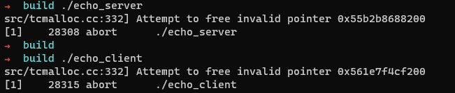 WSL2-Ubuntu20.04 下运行示例 echo_c++ 结果段错误 · Issue #1470 · apache/brpc · GitHub