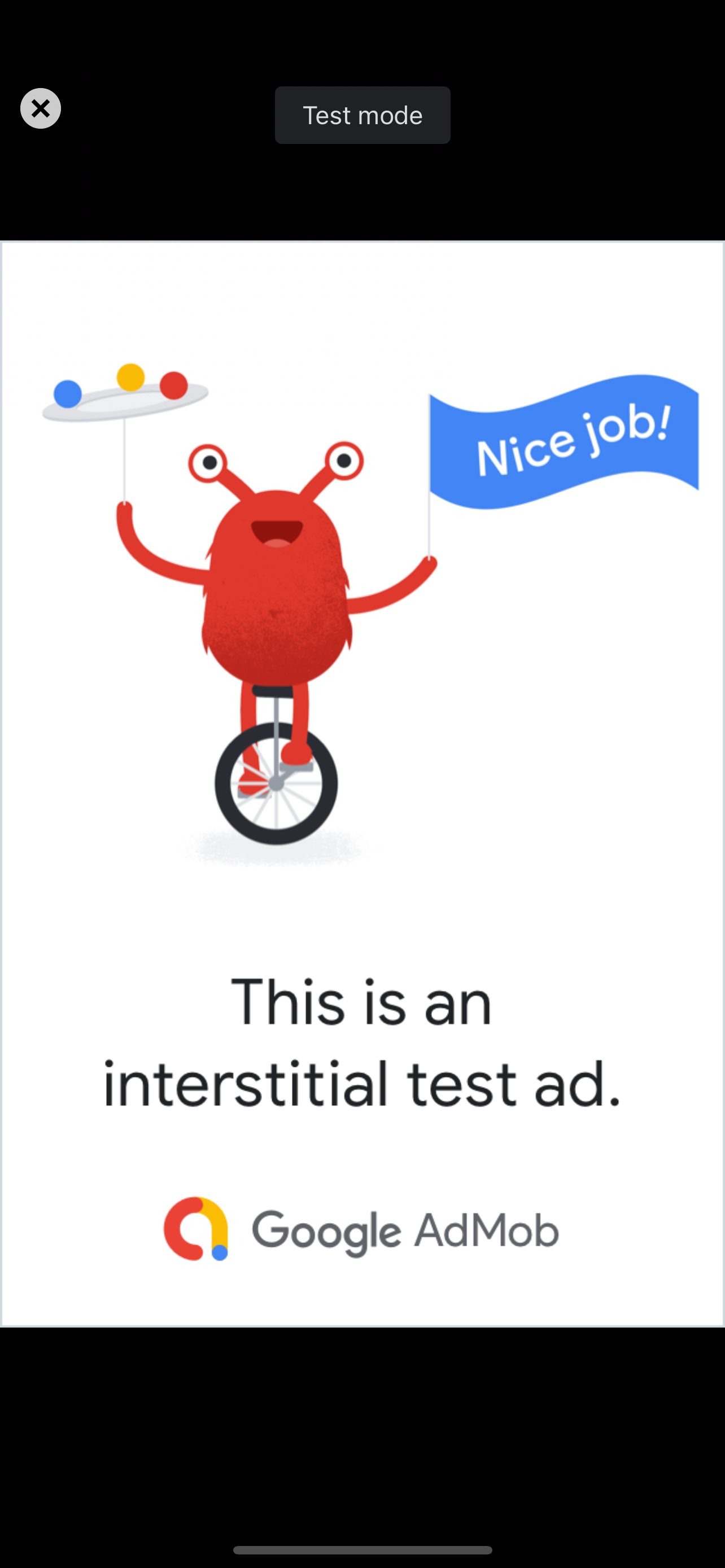 Close button is impossible to click on some interstitial ads on iOS (Notch) · Issue #191 ...