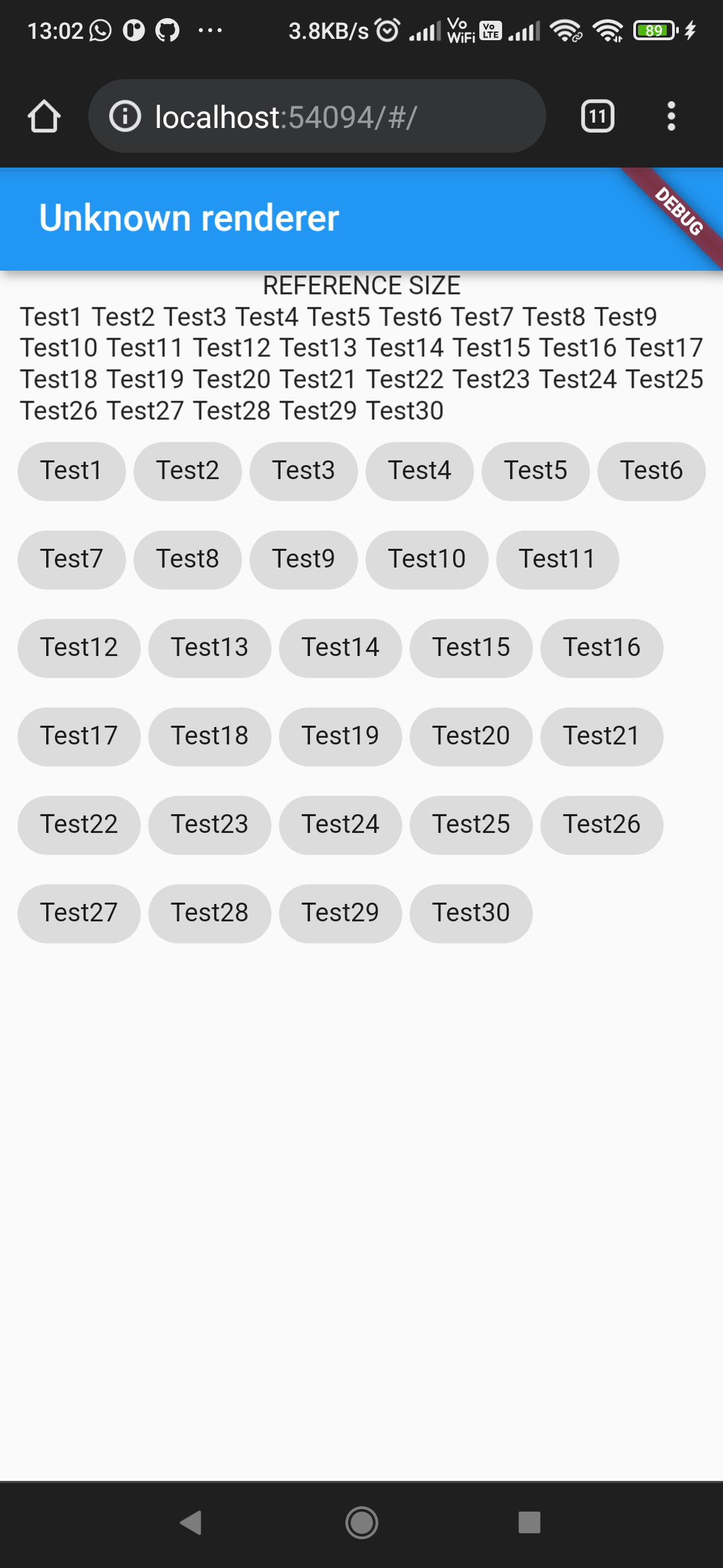 Flutter Web Android Filterchip Spacing On Android And Ios Browser · Issue 89857 · Flutter