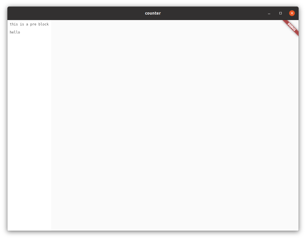 Rendering a pre-block with an empty indented line (or mixed indentation) throws exceptions ...