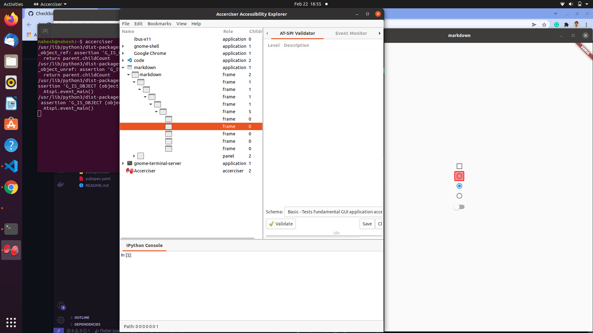 Checkbox, Radio and Switch not shown with appropriate a11y roles in Linux · Issue #98895 ...