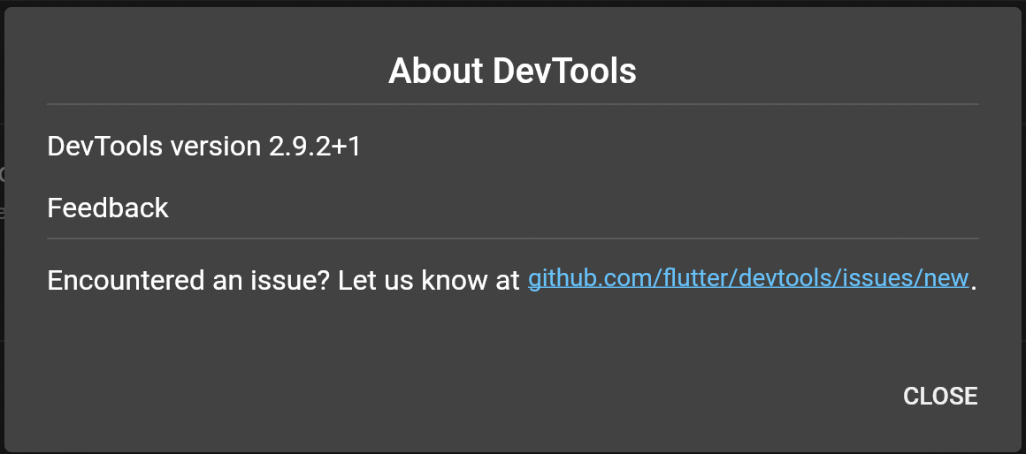 DevTools version mismatched in flutter --version output and live DevTools instance · Issue ...