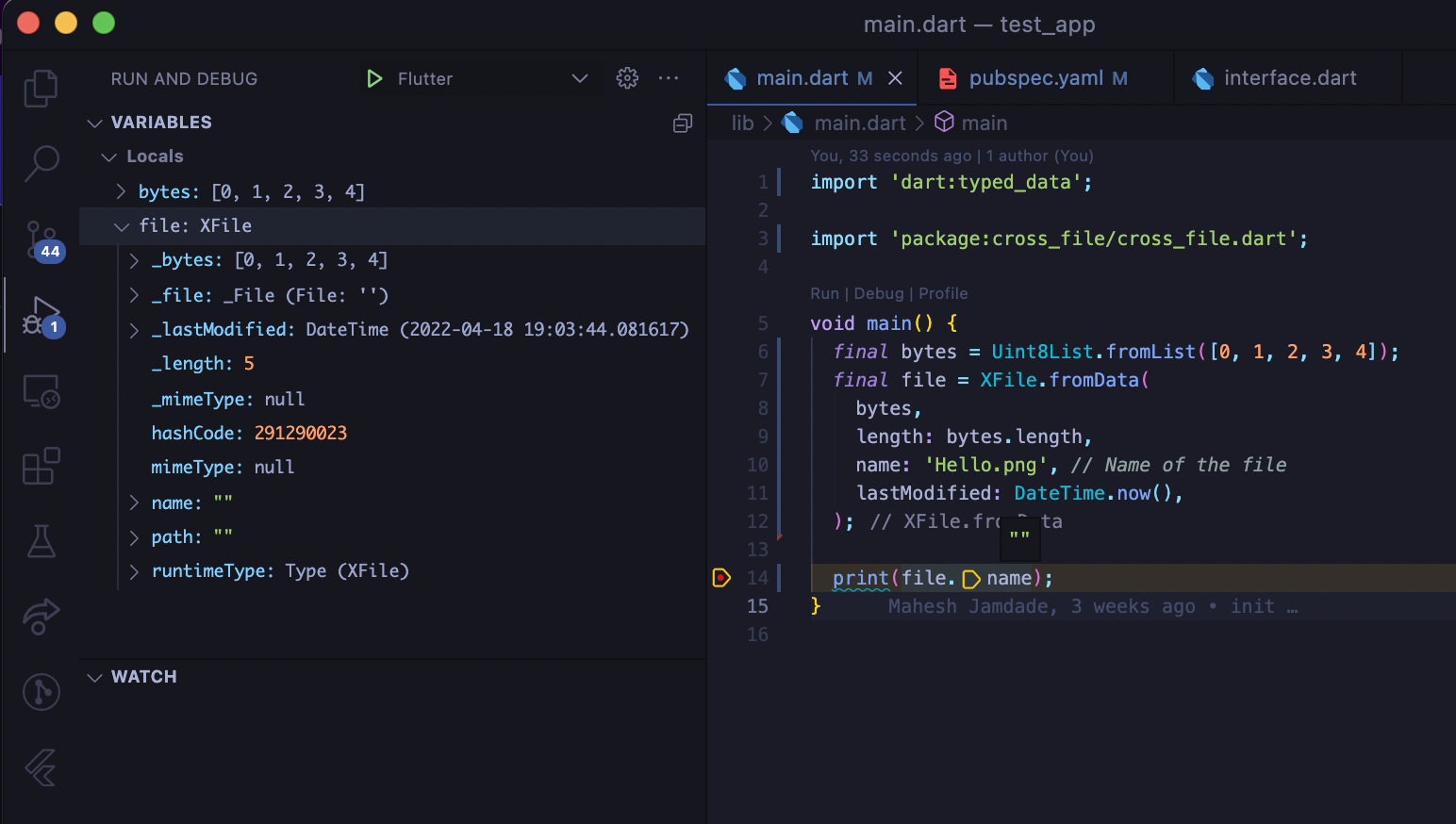 [cross_file] Document all ignored parameters · Issue #87812 · flutter ...