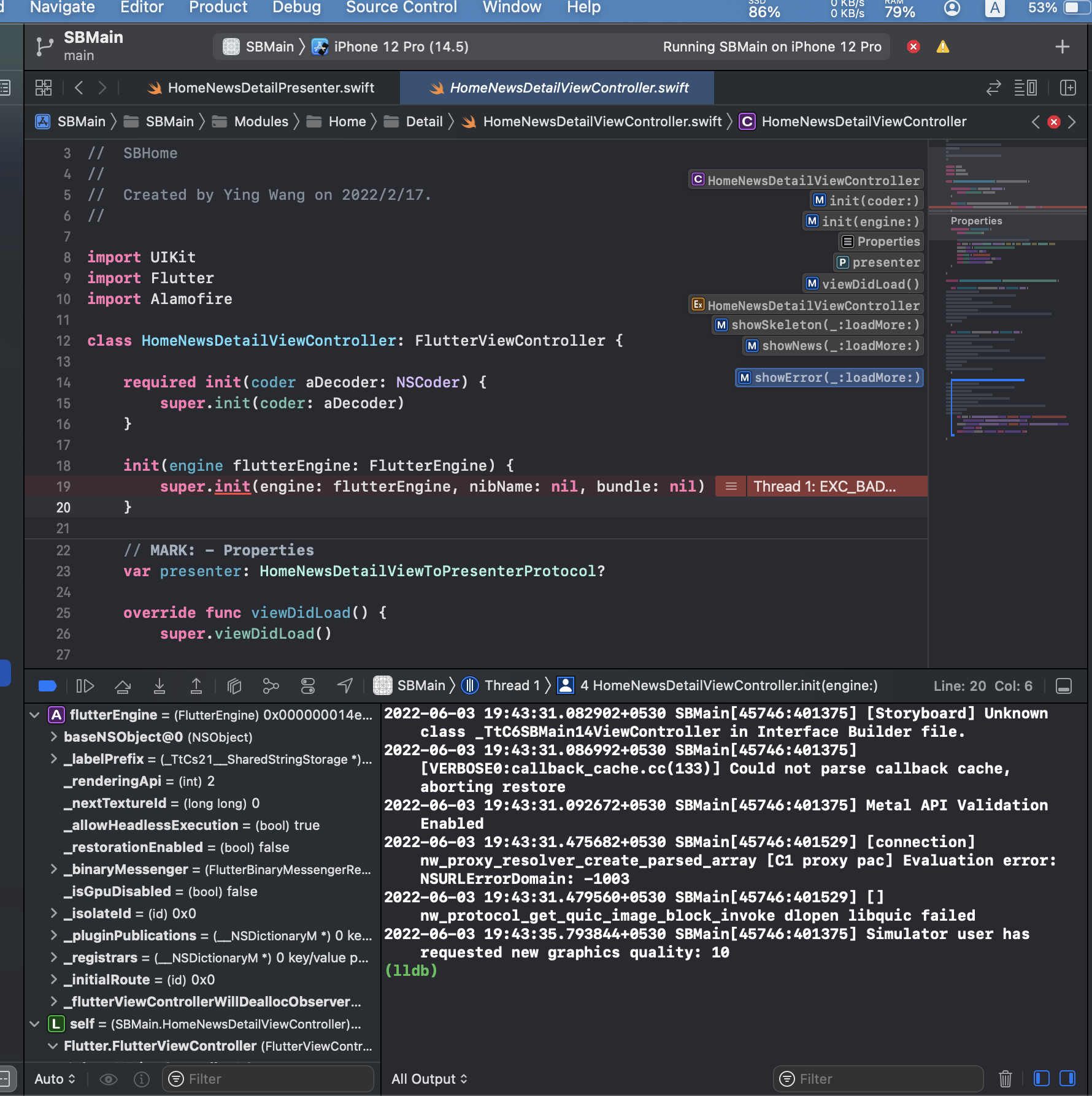 [Add to app] I customized a viewcontroller class that inherits from FlutterViewController and ...