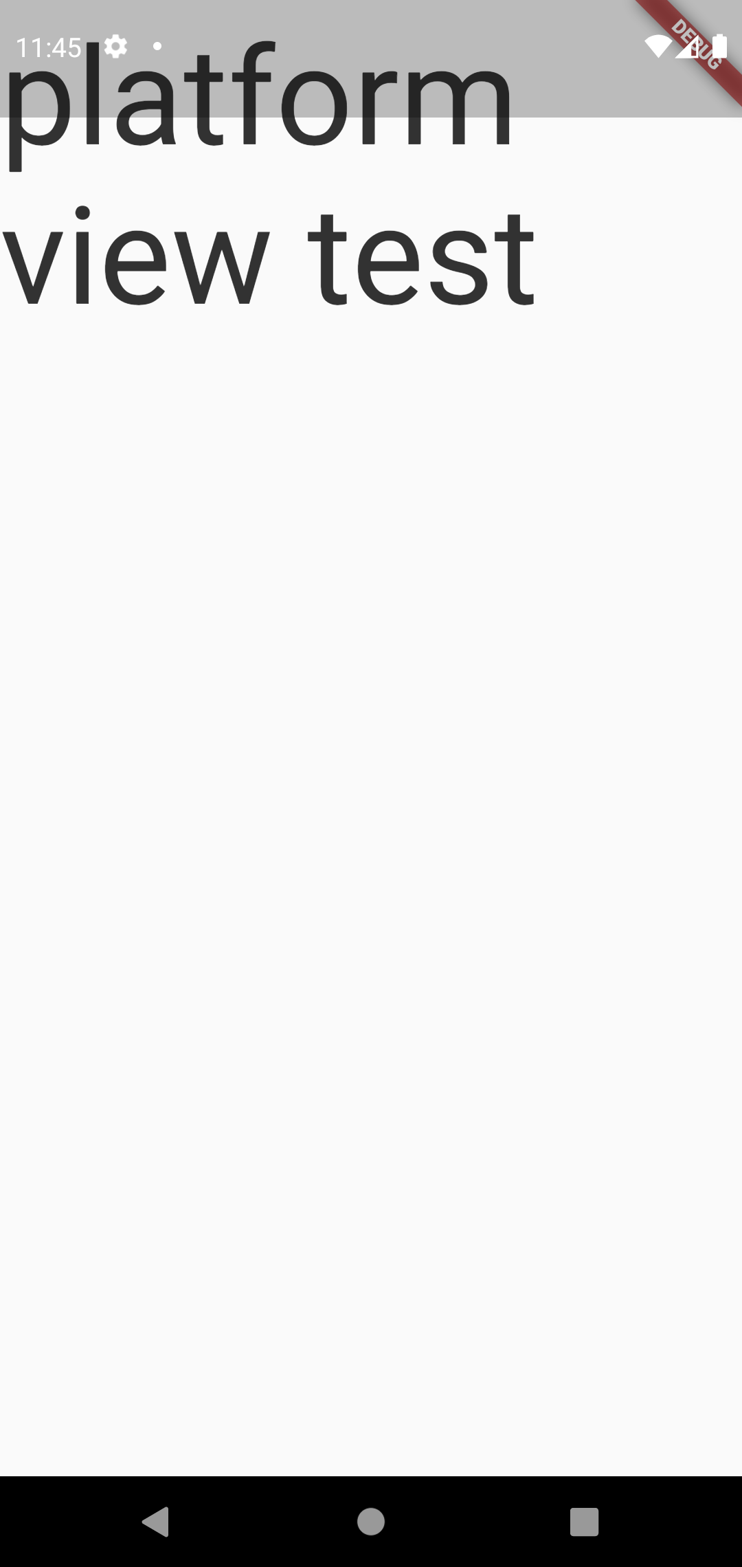 [Android]PlatformView with transparent background on native side produces wrong view · Issue ...