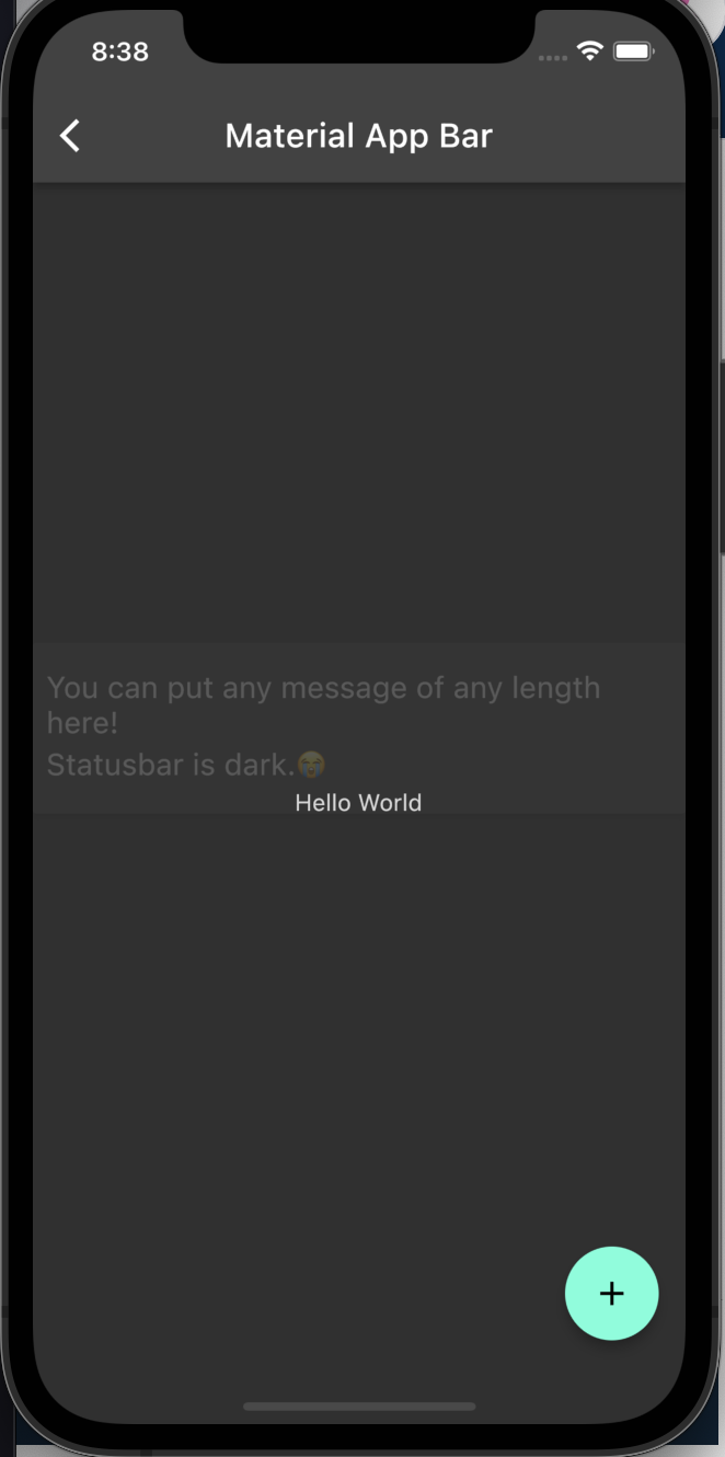 Status bar color is wrong with Opacity widget · Issue #38522 · flutter ...