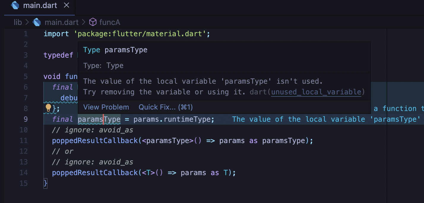 A problem with the Flutter linter rule · Issue #71820 · flutter/flutter ...