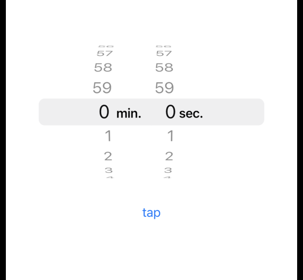 CupertinoTimerPicker minor fidelity issues. · Issue #38457 · flutter/flutter · GitHub