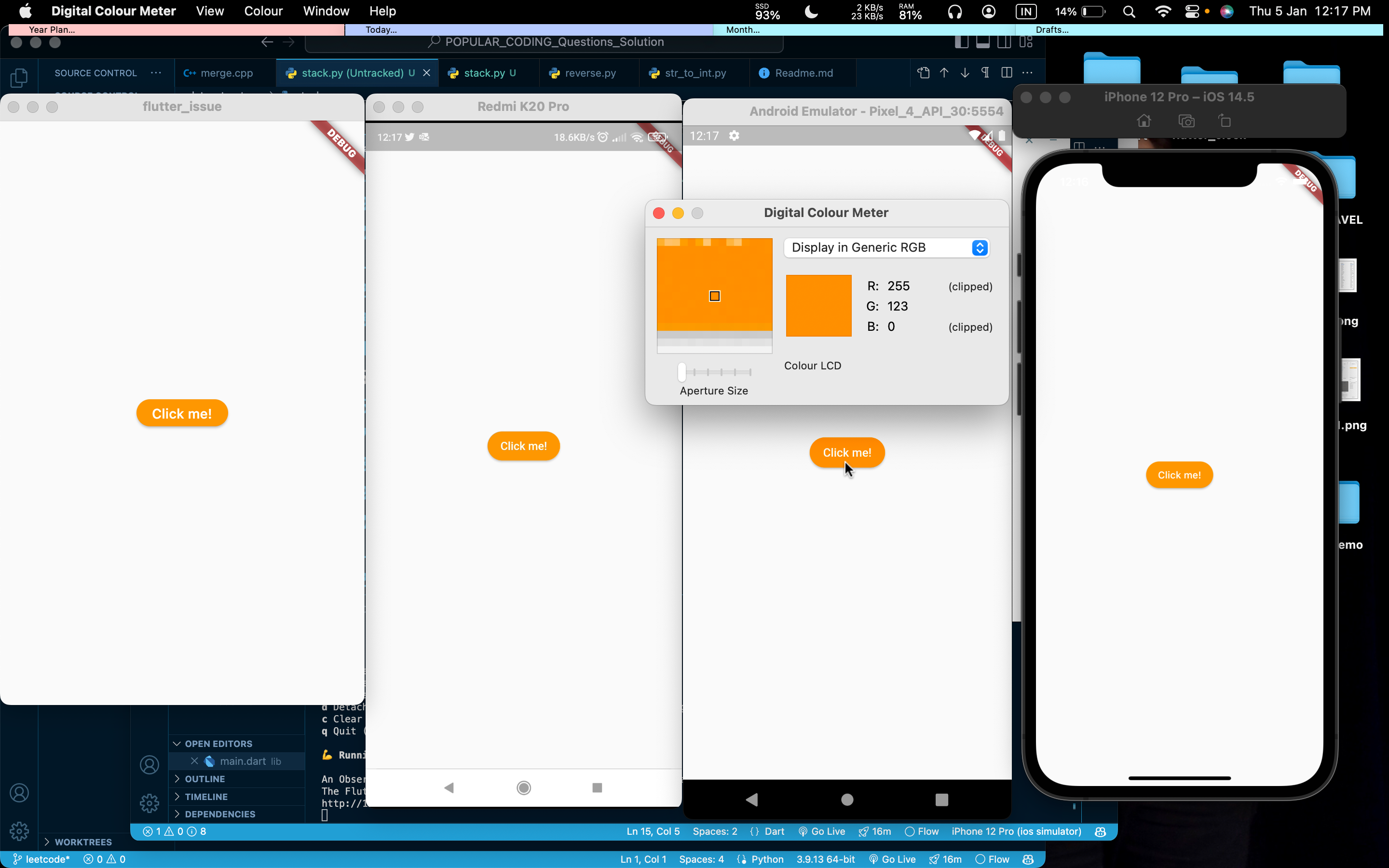 Colours appear lighter on iOS compared to Android · Issue #39113 ...