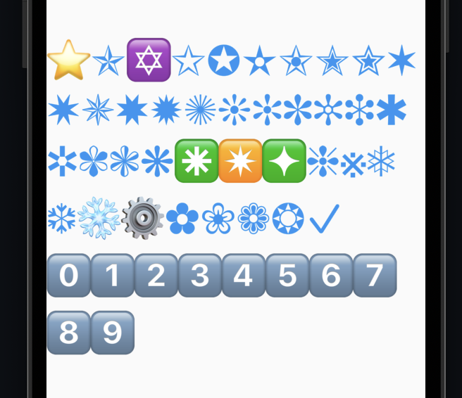 Some Emoji not displaying on iOS · Issue #54071 · flutter/flutter · GitHub