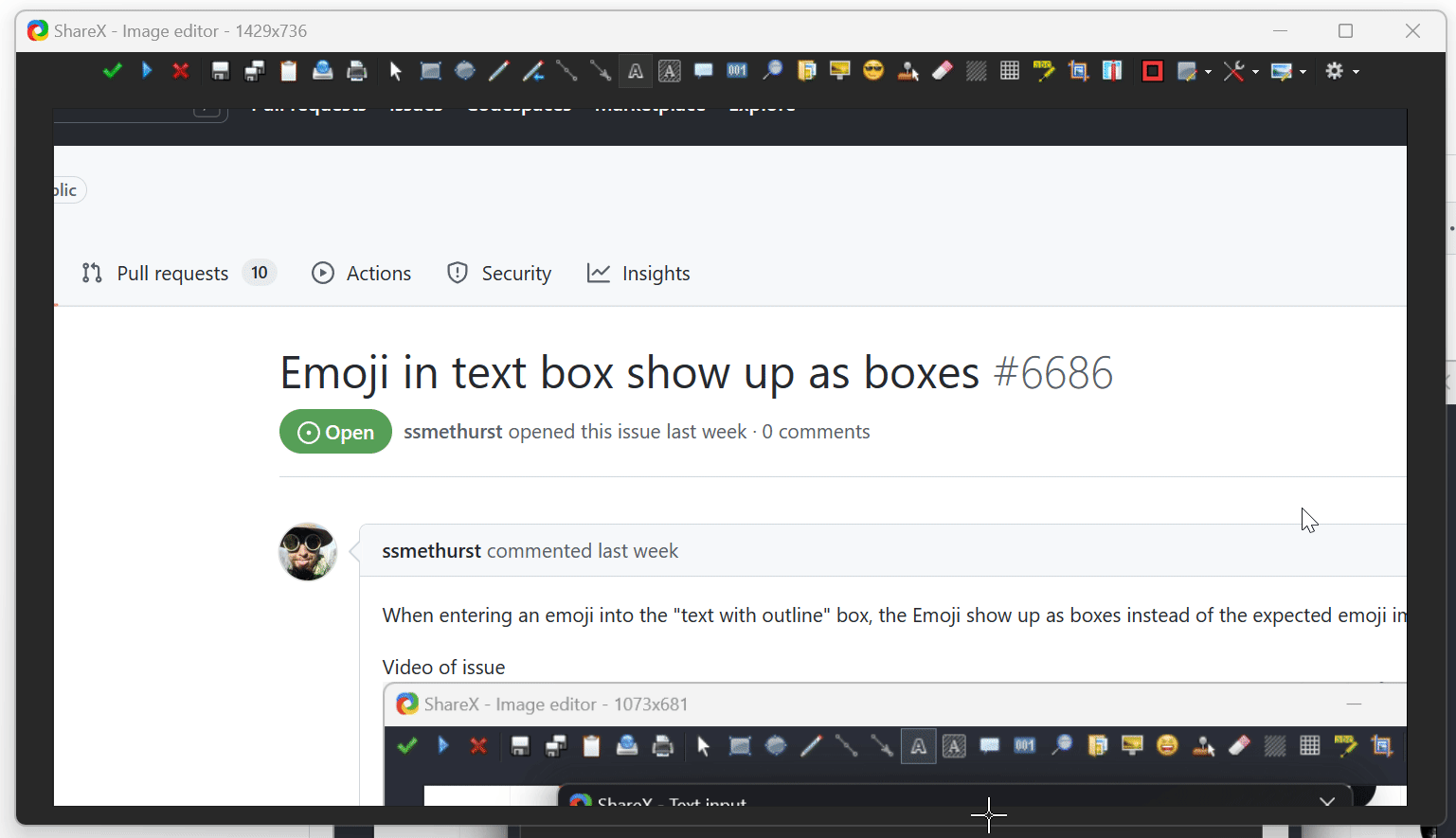 Emoji In Text Box Show Up As Boxes · Issue 6686 · Sharexsharex · Github