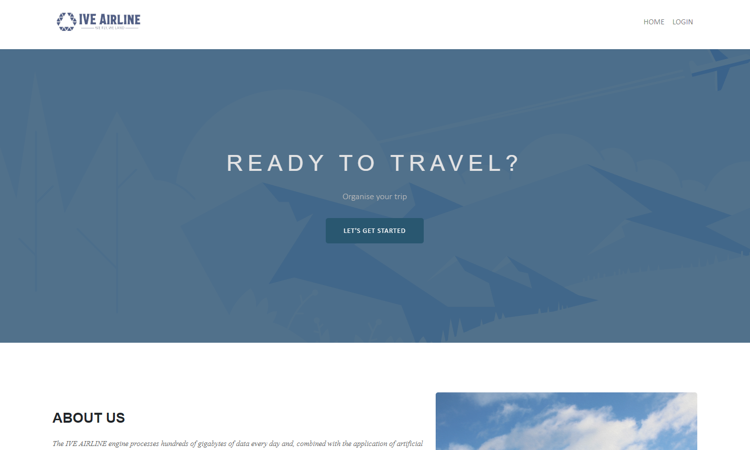 GitHub - SouirTommer/IVE_Airline: A airline ticket shopping website and achieve Human Computer ...