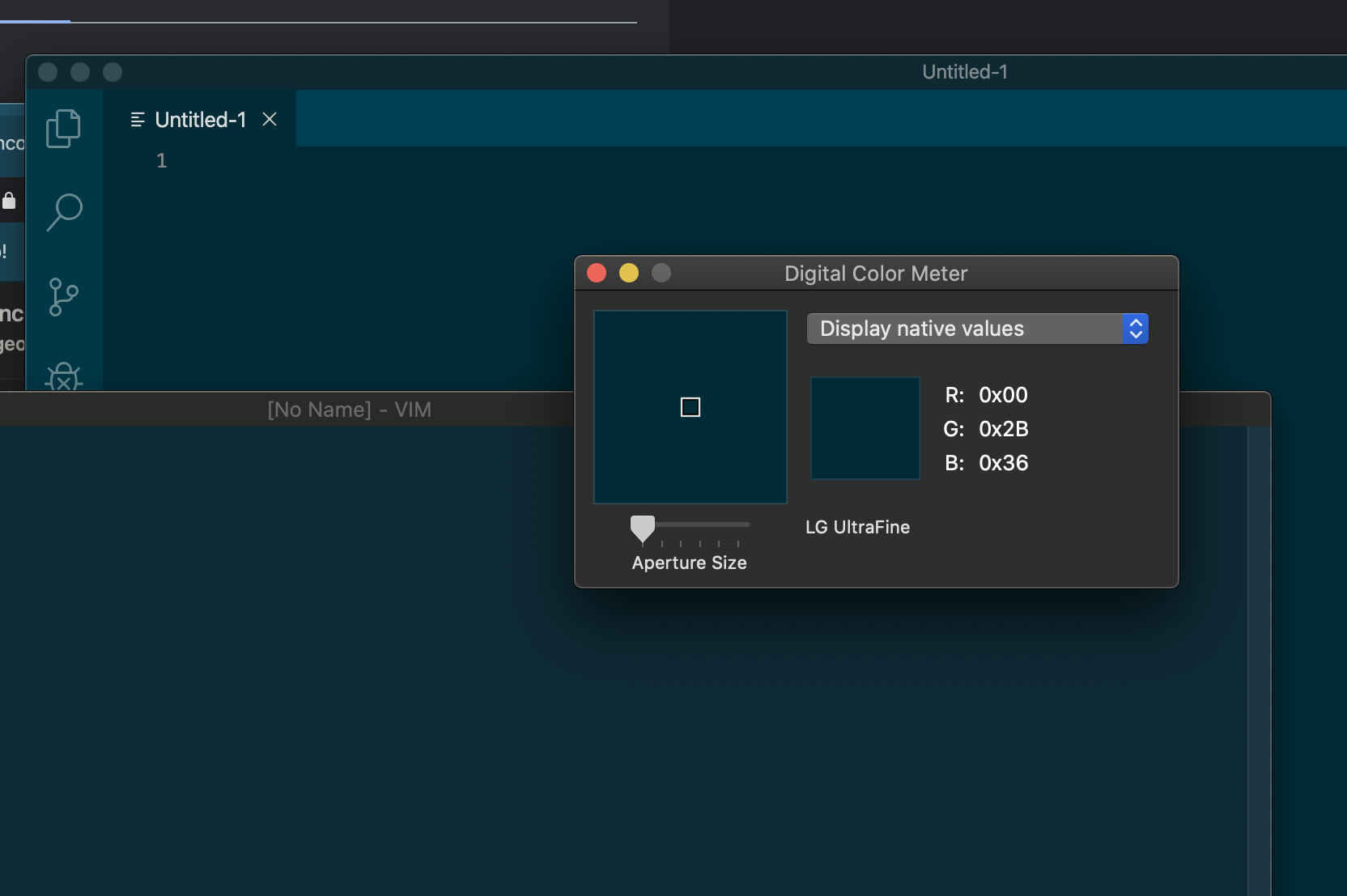 Incorrectly using raw device colors on Mac OS X · Issue #87275 ...
