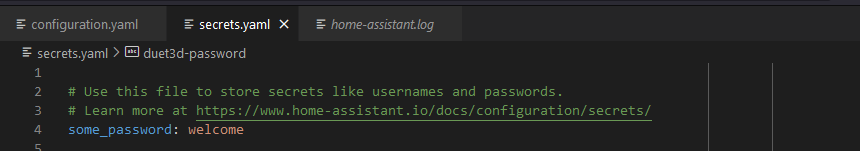 Are secret passwords string format? There is mismatching info about it. · Issue #26664 · home ...