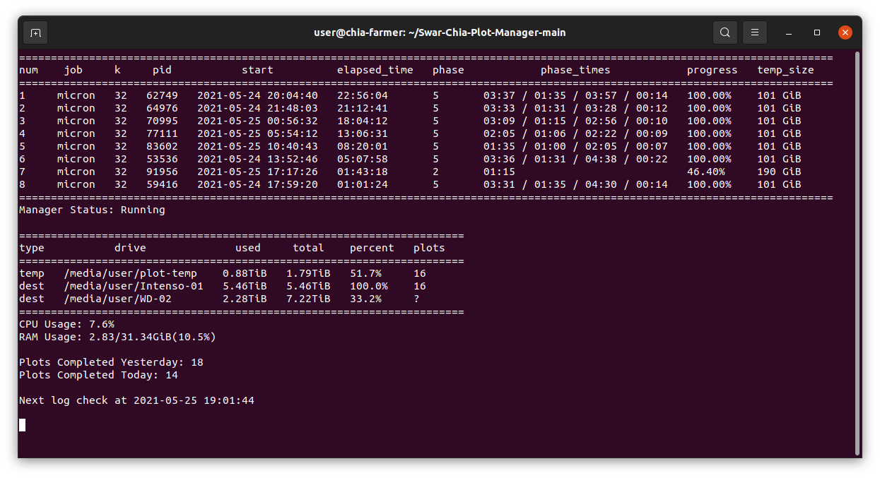 Available Space Considerations · Issue #858 · swar/Swar-Chia-Plot-Manager · GitHub