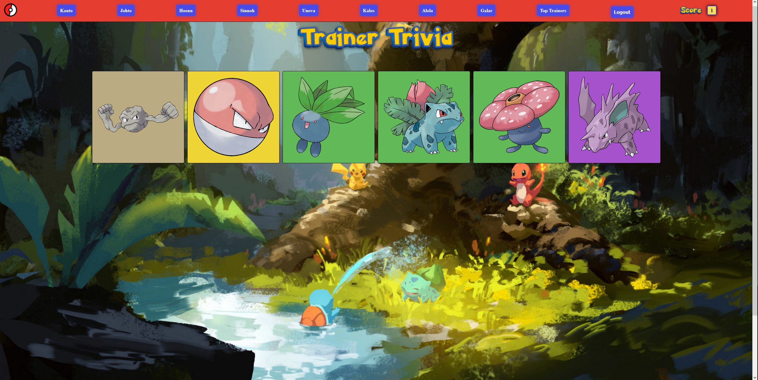 GitHub - wKategianes/PokeGuess: Test your Pokemon knowledge with this ...