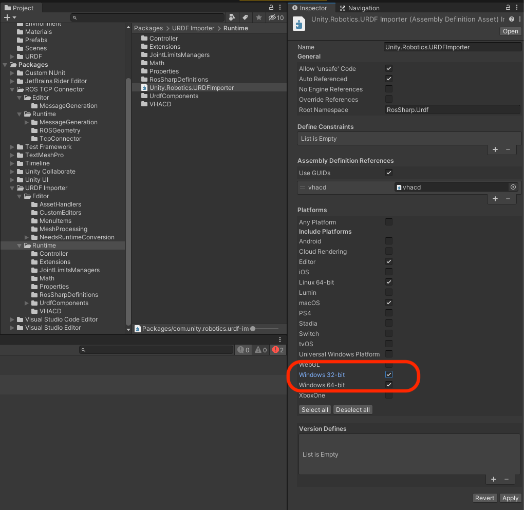 libvahcdl.dll issues and inconsistent environment behaviors · Issue #106 · Unity-Technologies ...