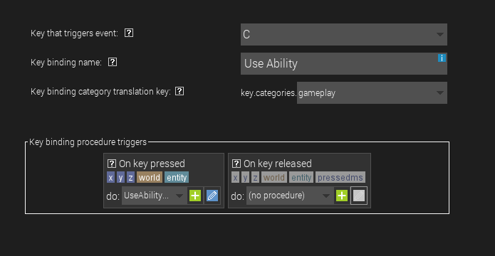 Can't modify keybindings in game. · Issue #401 · Goldorion/Fabric-Generator-MCreator · GitHub
