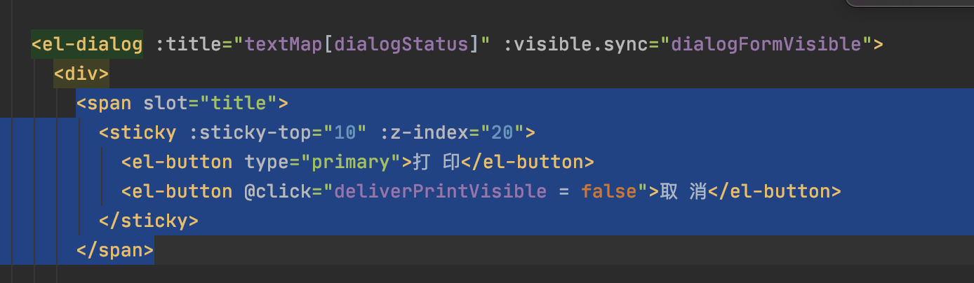 在dialog中使用sticky 无效 · Issue #3420 · PanJiaChen/vue-element-admin · GitHub