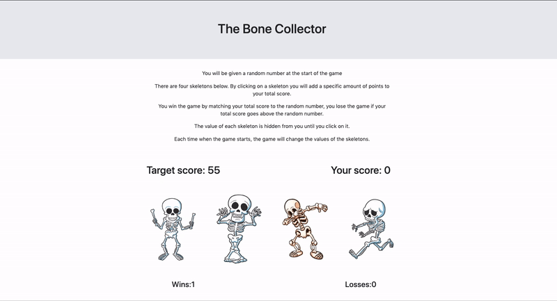 GitHub - Buckshotdesigns/Bone-collector: The Bone Collector numbers game.