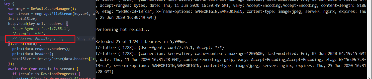DownloadProgress totalSize is always null · Issue #188 · Baseflow/flutter_cache_manager · GitHub