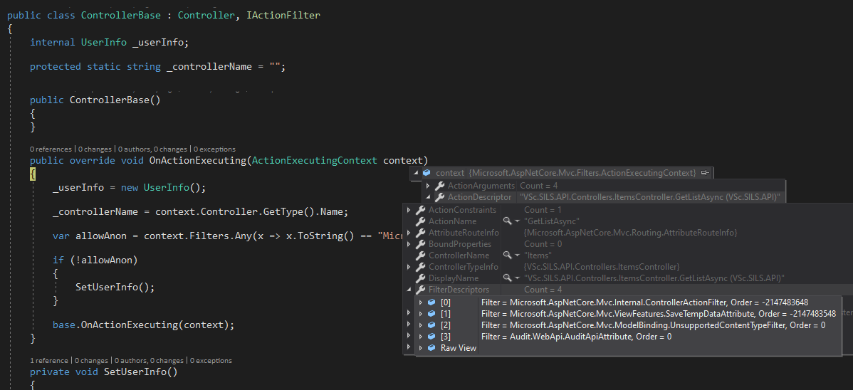 GetCurrentAuditScope null · Issue #230 · thepirat000/Audit.NET · GitHub