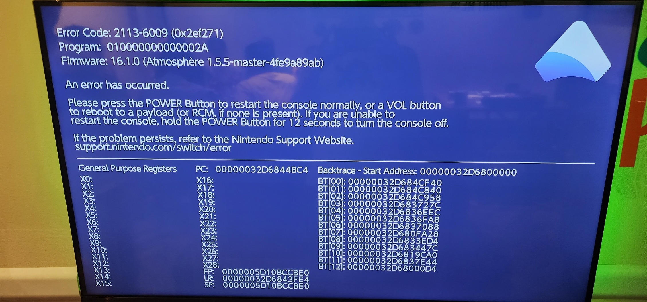 Error 2113-6009 - Help me find the issue! · Issue #2191 · Atmosphere-NX/Atmosphere · GitHub