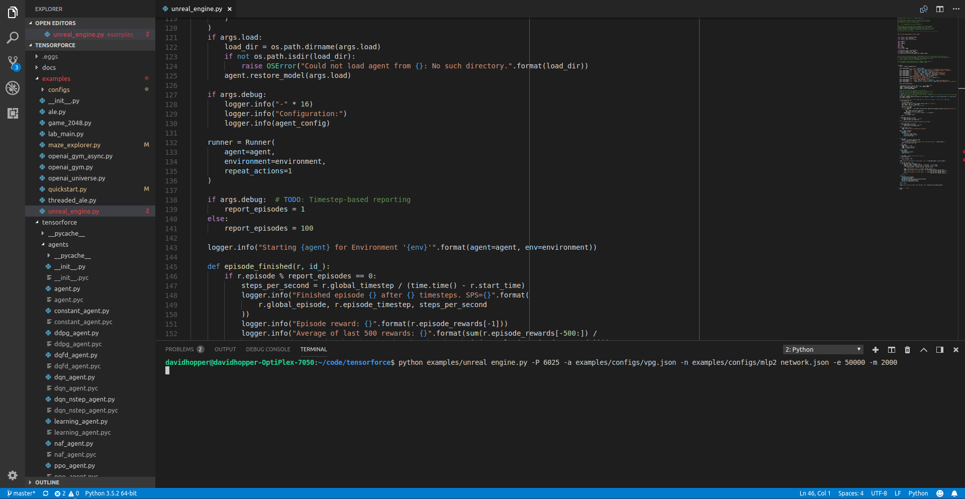 Can you provide an example for the environment of Unreal Engine 4 Games? · Issue #469 ...