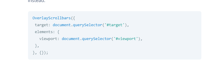 Is there a way to initialize without layout changed · Issue #521 · KingSora/OverlayScrollbars ...