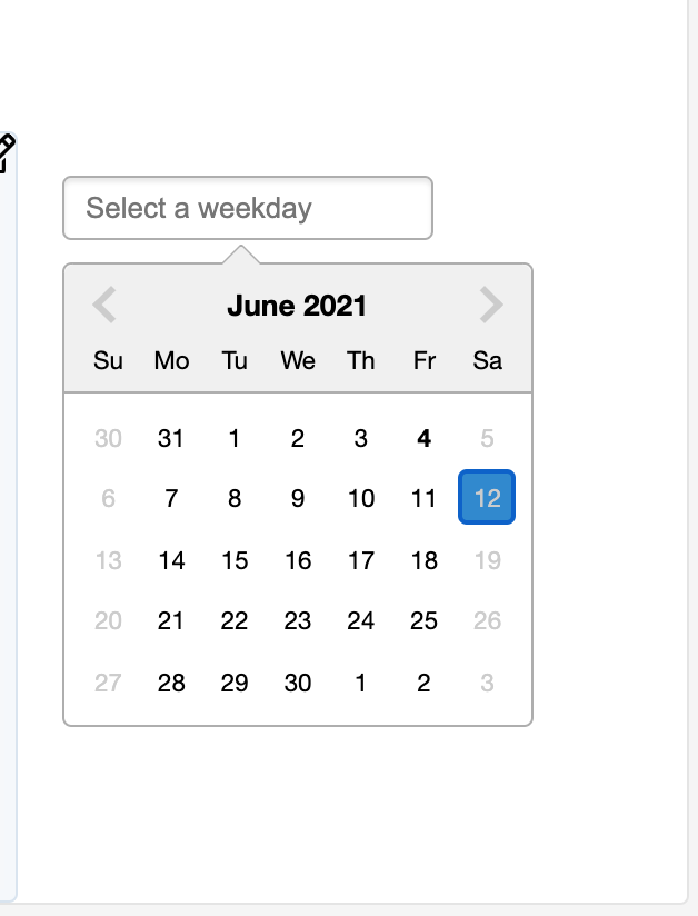 Keyboard navigation to change date doesn't skip the date when it's disabled · Issue #3024 ...