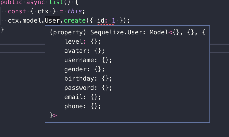 egg ts 中 model 的字段类型都是{} · Issue #3635 · eggjs/egg · GitHub