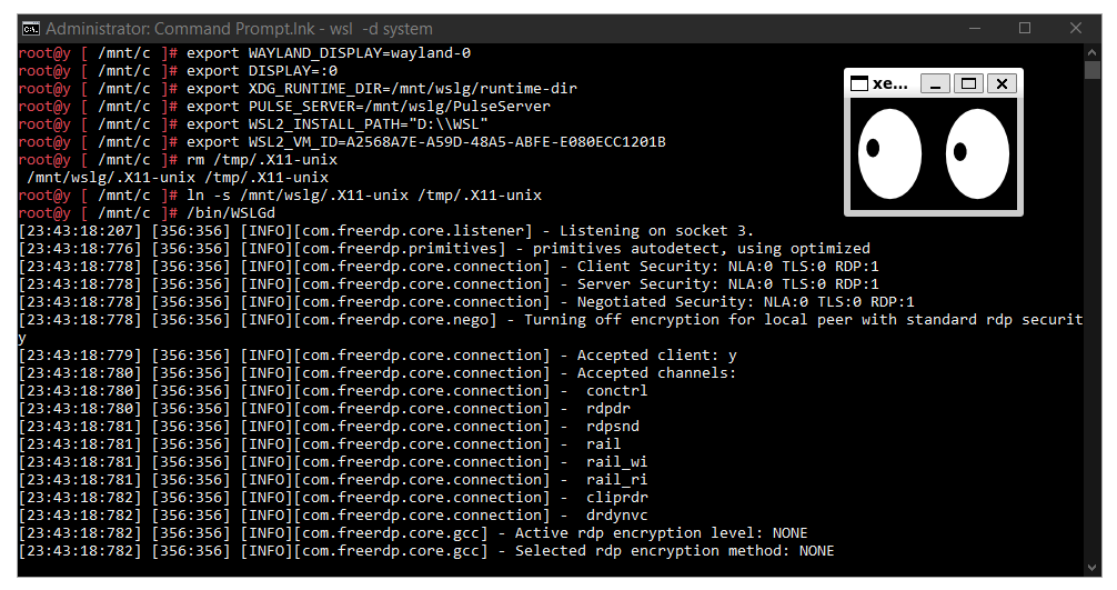 WSLg will support Windows 10 21H2??? · Issue #446 · microsoft/wslg · GitHub