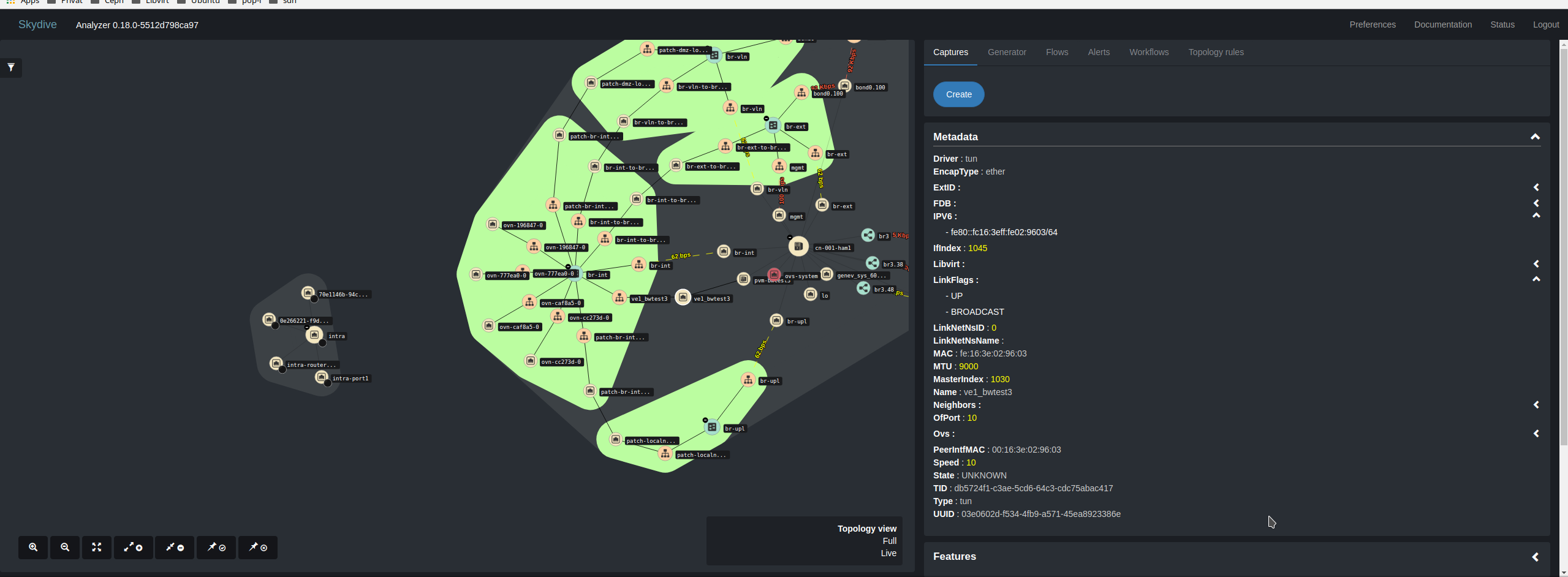 Add native ovn probe without neutron · Issue #1655 · skydive-project/skydive · GitHub