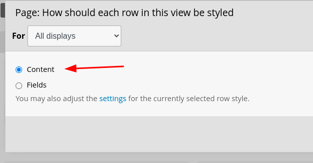 [UX] Views interface: "Show: Content" and "Show: Fields" may be confusing. · Issue #5985 ...