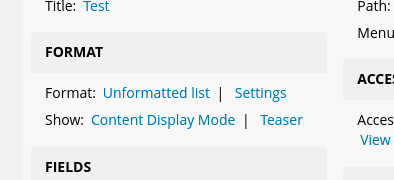 [UX] Views interface: "Show: Content" and "Show: Fields" may be ...