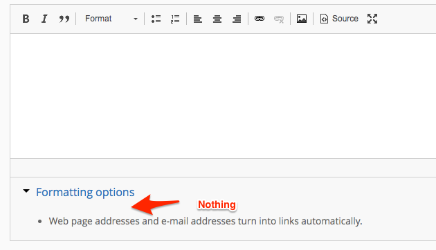[UX] Remove the FULL HTML format from the Standard install profile ...