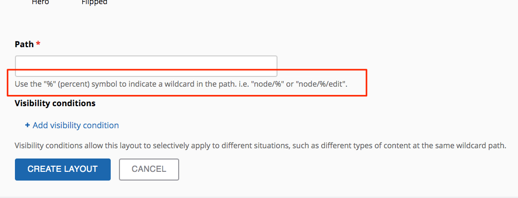 [UX] Better help text for layout path field · Issue #4555 · backdrop/backdrop-issues · GitHub